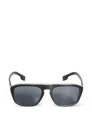 Burberry Square Frame Sunglasses - Black