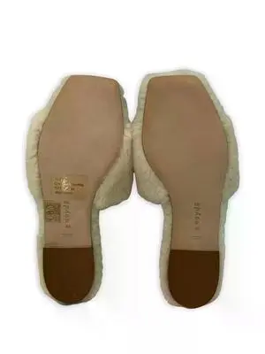 AeydĒ Shearling Slides