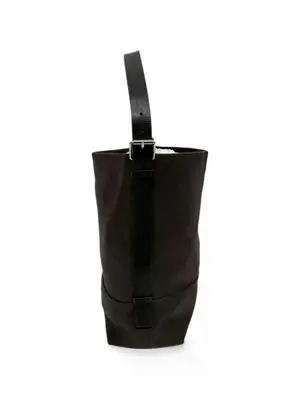LEMAIRE Belted Leather Tote Bag