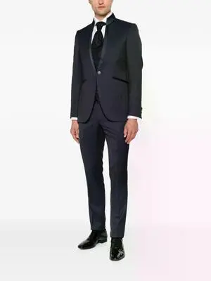 CARLO PIGNATELLI Single-breasted Four-piece Suit - Blue