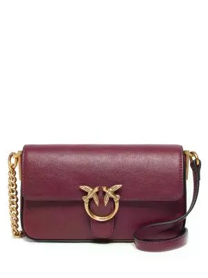 Pinko Love Birds Shoulder Bag - Red