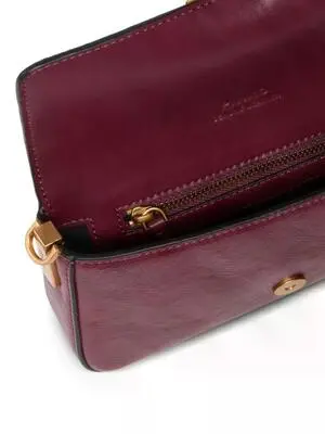 Pinko Love Birds Leather Shoulder Bag