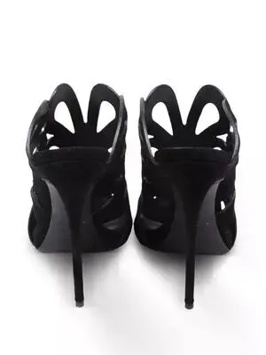 GIUSEPPE ZANOTTI Butterfly Cutout Stiletto Sandals