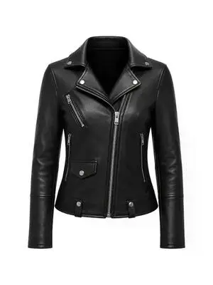 DIESEL® R-sinya-a Leather Biker Jacket