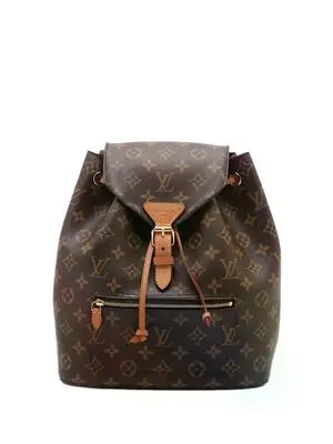 LOUIS VUITTON Monogram Montsouris Backpack - Brown