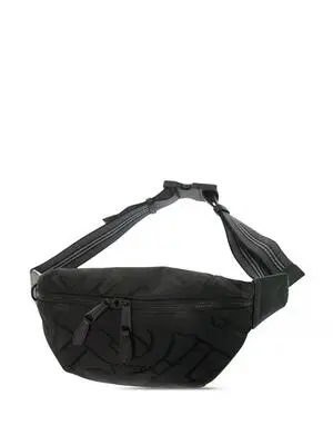 Burberry Tb Monogram Nylon Sonny Belt Bag - Black