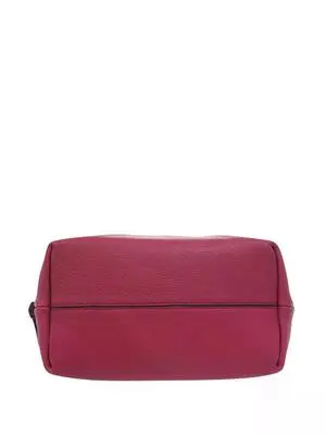 Fendi Small Leather Double Handle Tote Bag