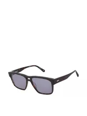 Barbour Tortoiseshell Effect Square-frame Sunglasses - Brown