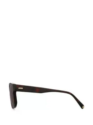 Barbour Tortoiseshell Effect Square-frame Sunglasses