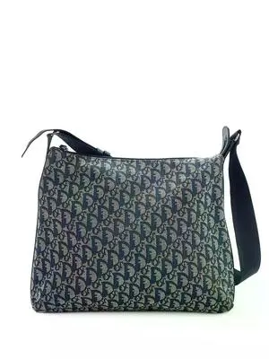 Dior Trotter Monogram Shoulder Bag - Blue
