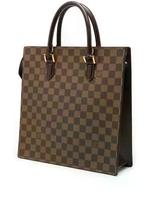 LOUIS VUITTON Damier Ebene Venice Sac Plat Tote Bag