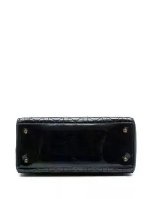 Dior Patent Cannage Lady Satchel