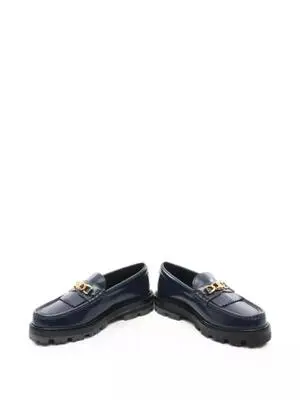 Celine 2010s Triomphe Margaret Loafers