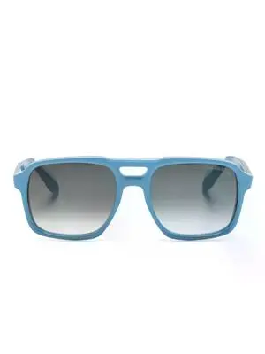 CUTLER & GROSS Aviator Sunglasses - Blue