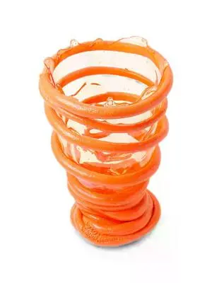 GAETANO PESCE X Browns Exclusive Pompitu I Irregular-trim Vase - Orange