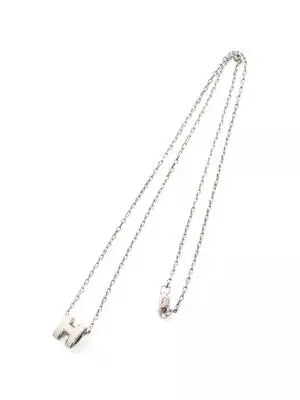 Hermès Mini Pop H Necklace - Silver