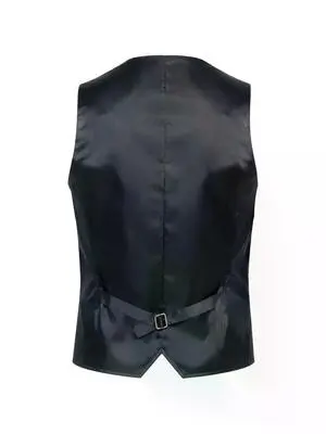 Corneliani Button-fastening Wool Waistcoat