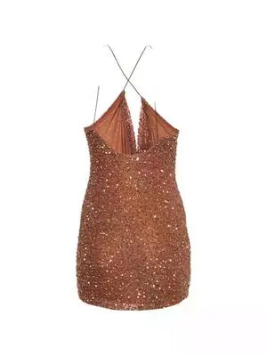 Retrofete Sequin Embellished Mini Dress