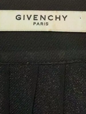 Givenchy Pleated Crepe Mini Skirt