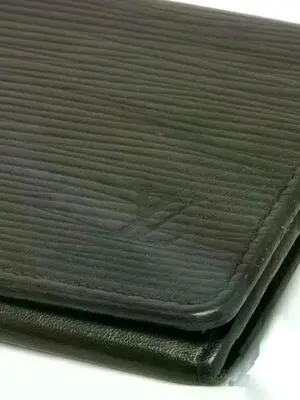 LOUIS VUITTON 2015 Epi Leather Card Holder
