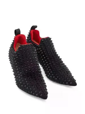 CHRISTIAN LOUBOUTIN Spiked Kitten Heel Pumps
