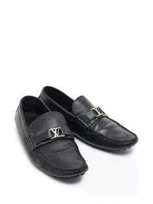 LOUIS VUITTON Hockenheim Leather Loafers