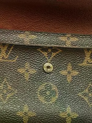 LOUIS VUITTON 2014 Alexandra Monogram Canvas Wallet