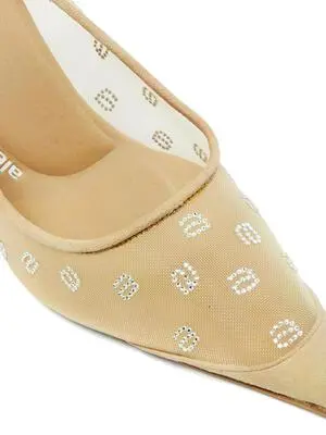 ALEXANDER WANG Delphine Mesh Heeled Pumps