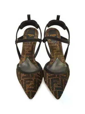 Fendi Colibri Zucca Pumps