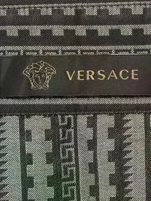 Versace Greca Striped Shirt