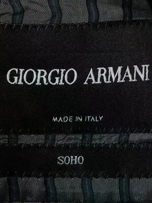 Giorgio Armani Wool Checked Single-breasted Suit