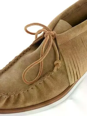 Pierre Hardy Tahoe Fringed Suede Loafers