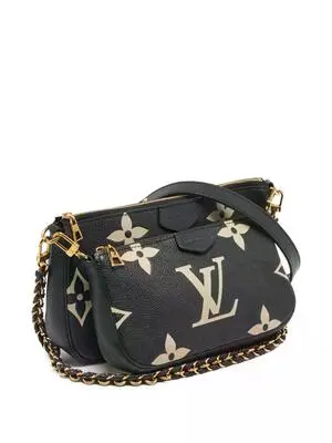 LOUIS VUITTON Multi Pochette Monogram Empreinte Cross Body Bag
