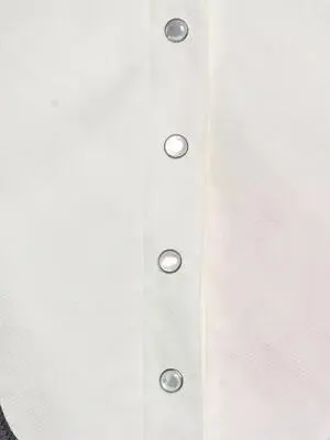 Gucci Bib Detail Chambray Shirt