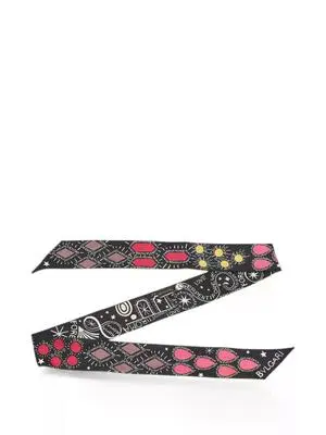 BVLGARI Printed Scarf - Black