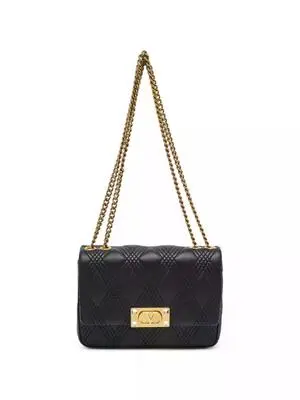 Valentino Garavani Quilted Leather Shoulder Bag - Black