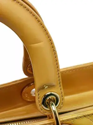 Dior Lady Cannage Tote Bag - Neutrals