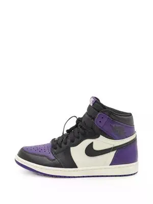 JORDAN Air 1 Retro High Top Sneakers - Purple