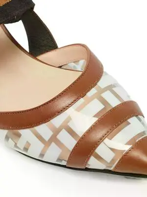 Fendi Colibri Slingback Pumps
