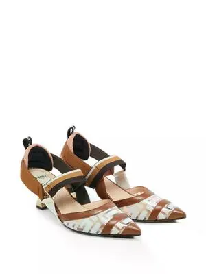 Fendi Colibri Slingback Pumps