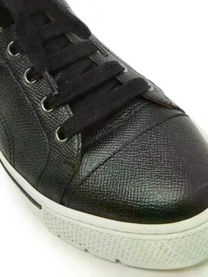 Hermès Grained Leather Platform Sneakers