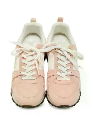 LOUIS VUITTON Run Away Lace-up Sneakers - Pink