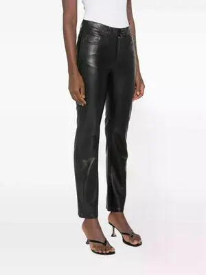 BLAZÉ MILANO Leather Trousers