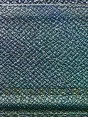 Burberry Embossed Leather Cardholder