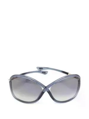TOM FORD Whitney Oversized Sunglasses - Blue
