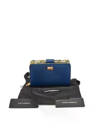 Dolce & Gabbana Majolica Tile French Wallet