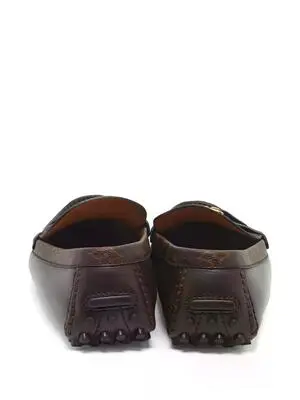 LOUIS VUITTON Monte Carlo Leather Loafers