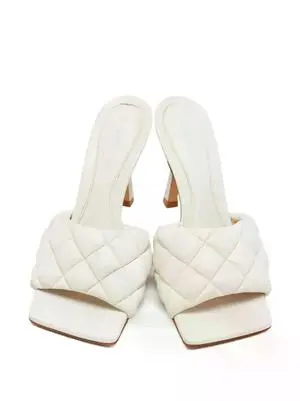 Bottega Veneta Lido Quilted Heeled Sandals