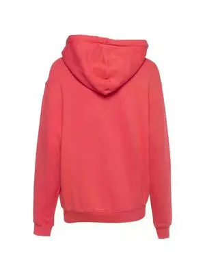 Off-White Cotton Hoodie With Logo Detail