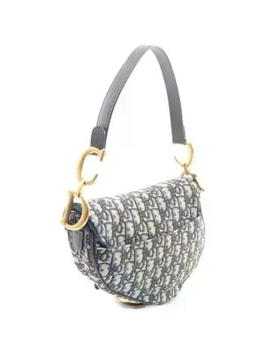 Dior Saddle Tote Bag - Blue